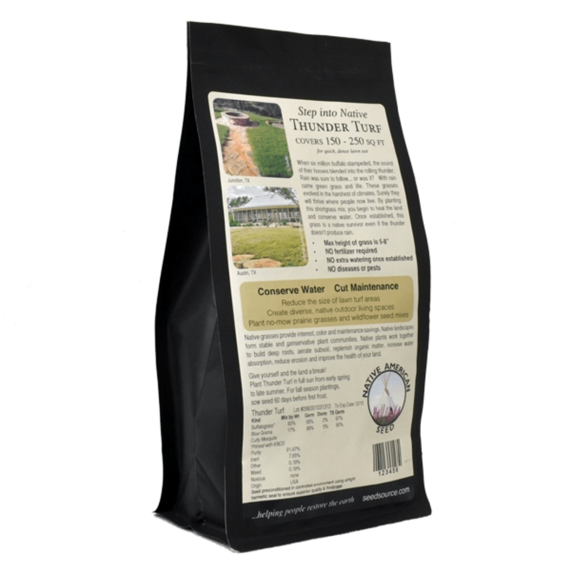 Thunder Turf Seed – Native Gardeners